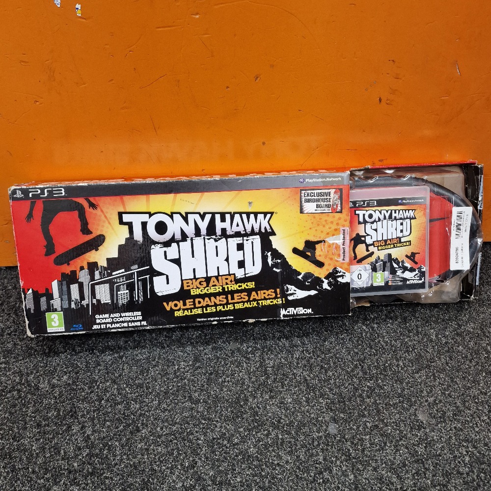 Pre-owned Tony Hawk Shred! Birdhouse Board Controller & Game Set ...